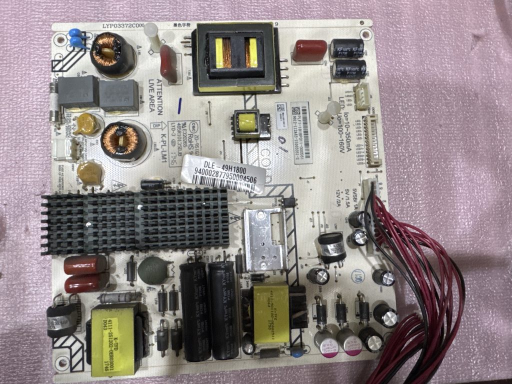 تغذیه دوو DLE-49H1800 - فروشگاه قطعات تلویزیون آریا تی وی